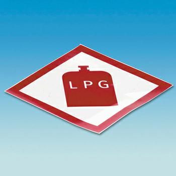 Large LPG Sticker - Yorkshire Caravans & Motorhomes
