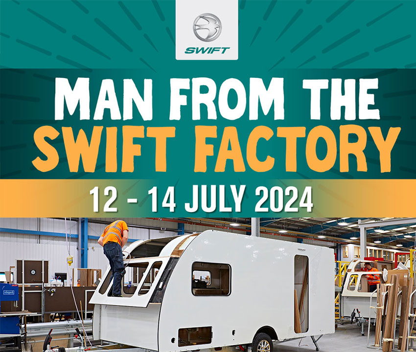 The Man From The Swift Factory - Blog - Yorkshire Caravans & Motorhomes