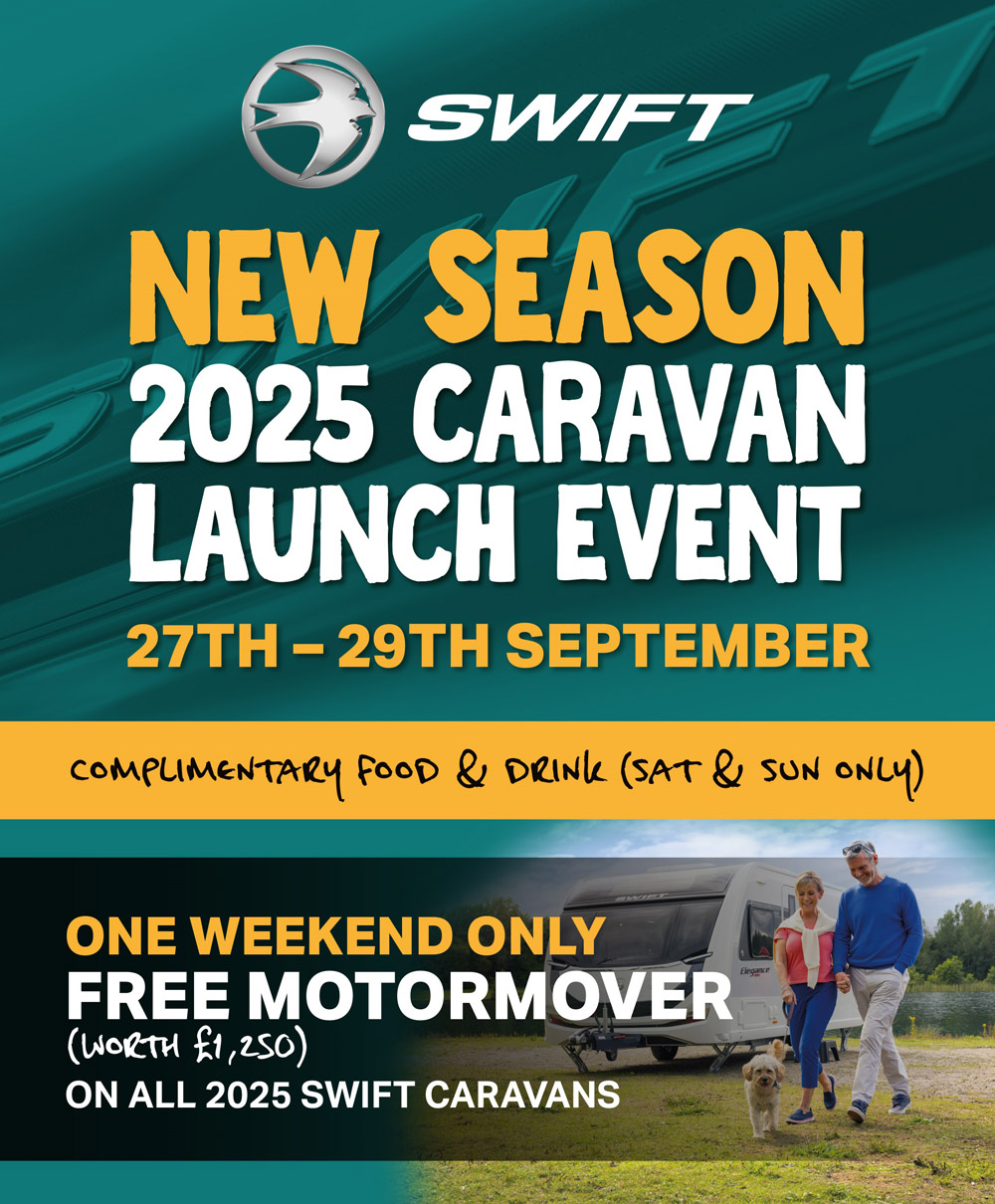The 2025 Swift Caravan Launch Event at Yorkshire Caravans & Motorhomes ...